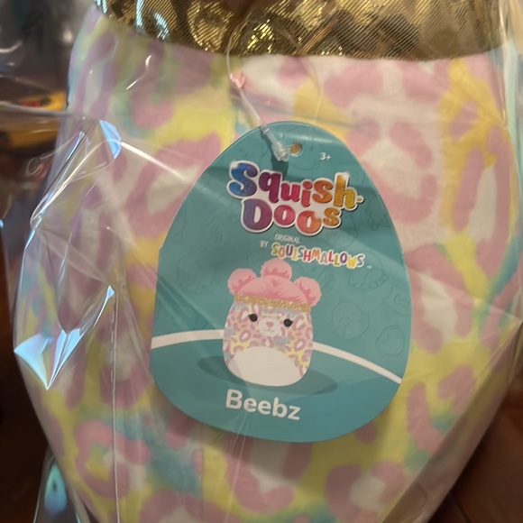 Squishmallows | Toys | Squishmallows Beebz Squishdoos Inch Pink Cheetah ...